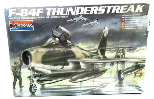 Monogram 1/48 F-84F Thunderstruck Model Kit #5432 | eBay