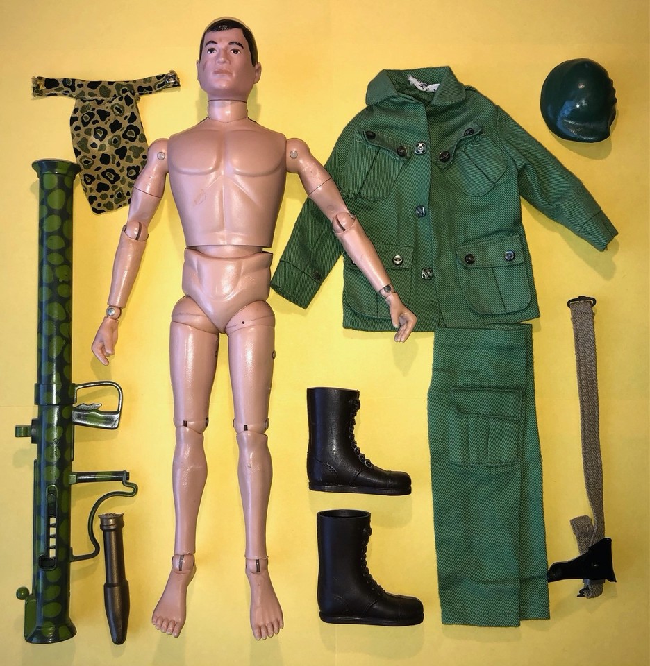 Vintage - GI Joe GREEN BERET (1966) / TM G.I. Joe Included / NO RESERVE ...