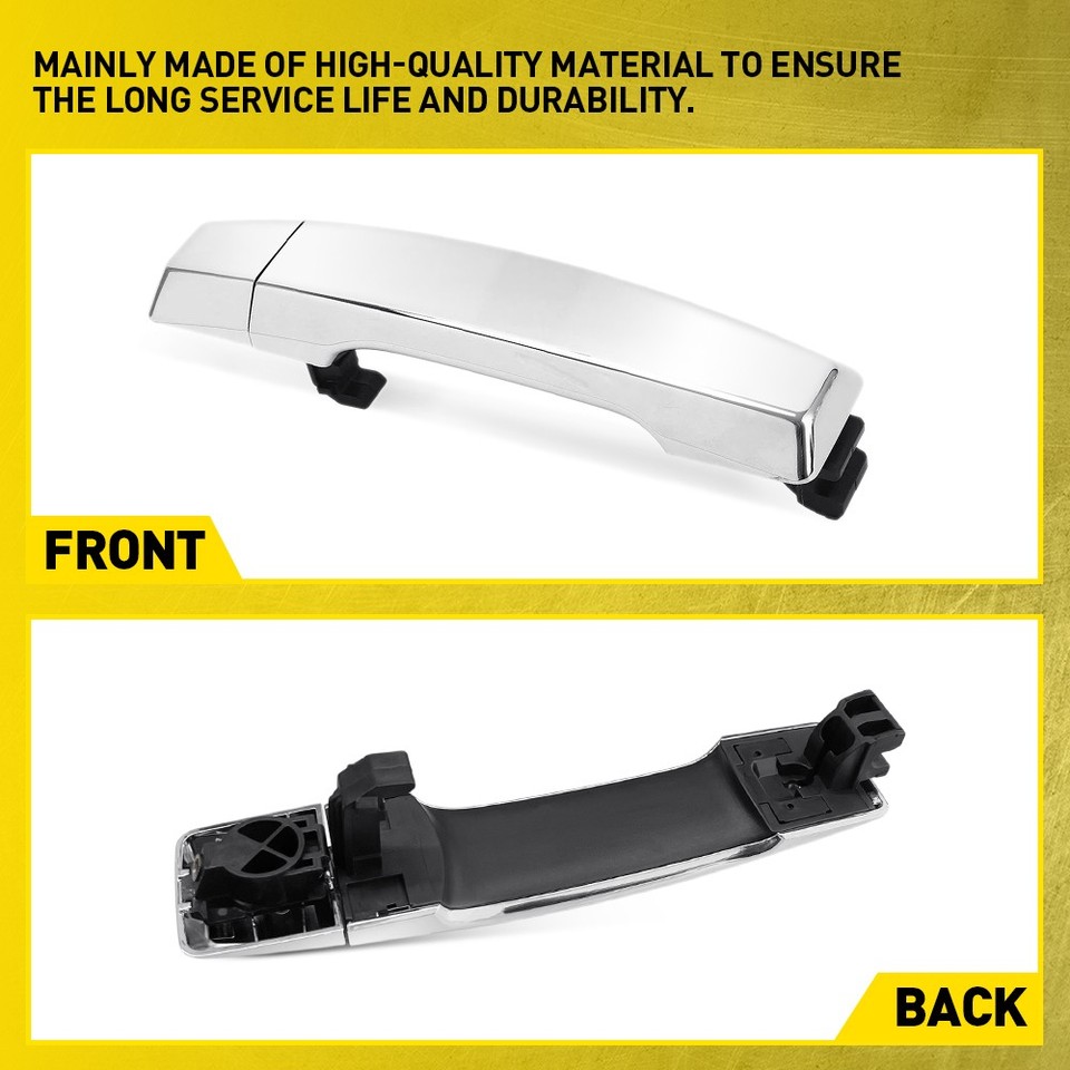 2x Front Left Driver Side Outer Door Handle Fit Infiniti QX56 Base 04 ...