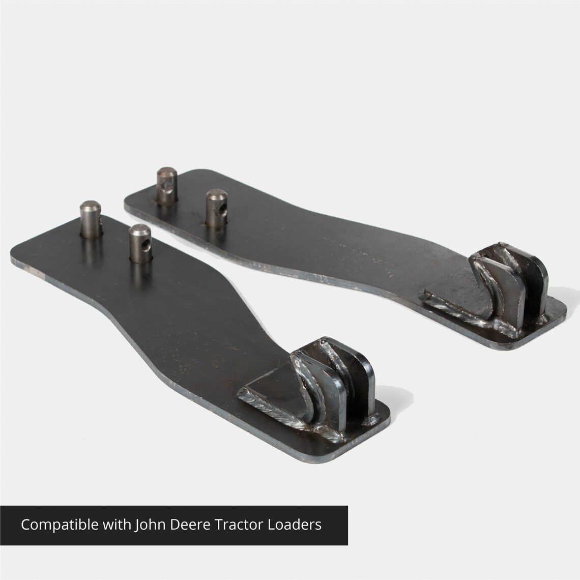 Titan Attachments Weld-On Quick Tach Mount Plates Fits John Deere ...