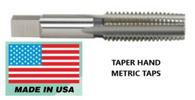 M3 x .5 TAPER HAND METRIC TAPS ITEM NO. 3777228-(2PC.) | eBay