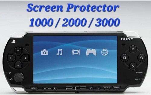 3Pcs Sony PSP Screen Protector - PET Materialss, Fits Models 1000/2000 ...