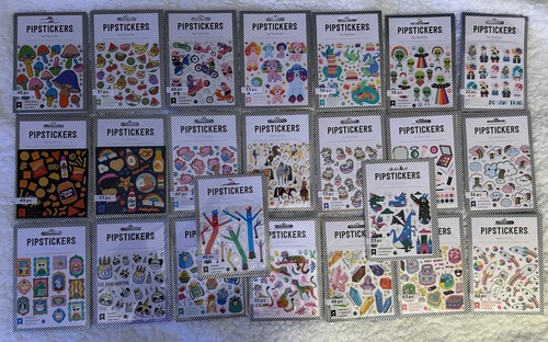 Variety of 23 Pipstickers by Pipstick Sticker Packs | eBay