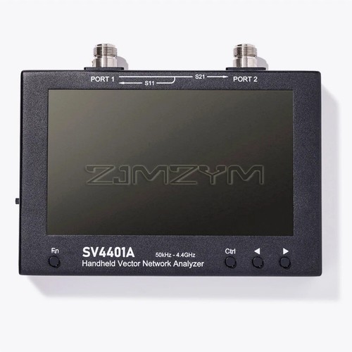 IPS Touch LCD 50KHz ~4.4GHz Vector Network Analyzer HF VHF UHF Antenna ...