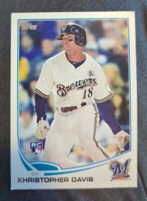 Khristopher Khris Davis 2013 Topps RC #360 | eBay
