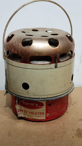 Vintage Therm’x Safety Heater Model 30 C Output 3000 BTU | eBay