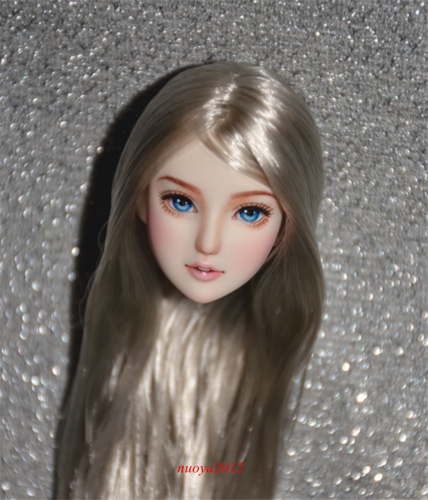 1/6 Beauty Girl Obitsu Head Sculpt Carved For 12In Female PH TBL Figure ...