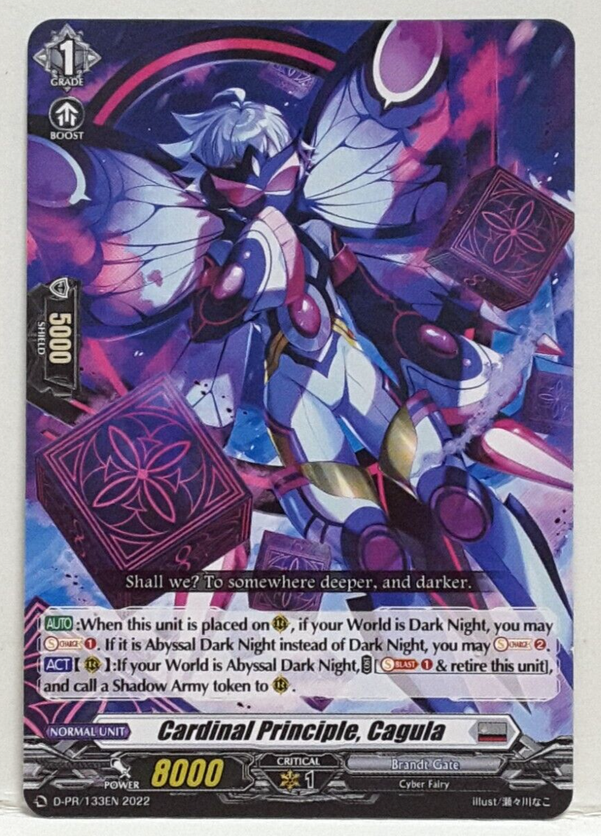 Bushiroad Cardfight Vanguard Cardinal Principle, Cagula D-PR/133EN ...