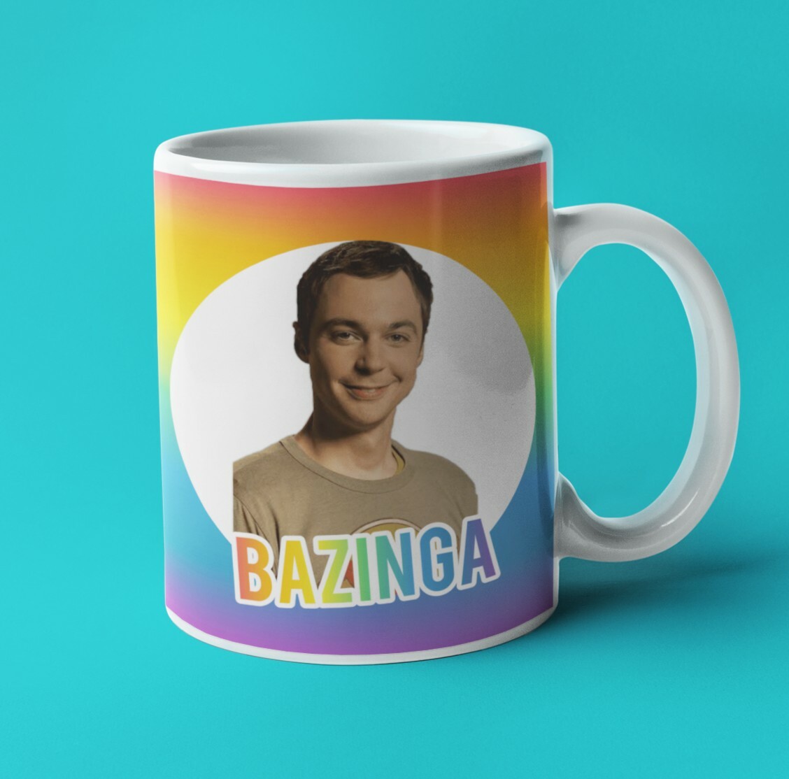 The Big Bang Theory Bazinga Premium Ceramic Mug | eBay