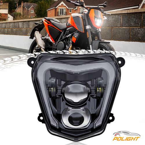 LED Headlight DRL Sealed Beam Assembly For Duke 690 2012-2019 690R 2013 ...