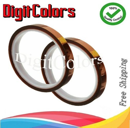 2 rolls of 10mm x 33m 108ft High Temperature Heat Resistant tape USA | eBay