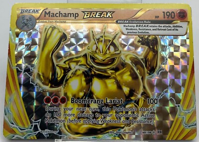 Pokémon XY Evolutions TCG Machamp BREAK | eBay