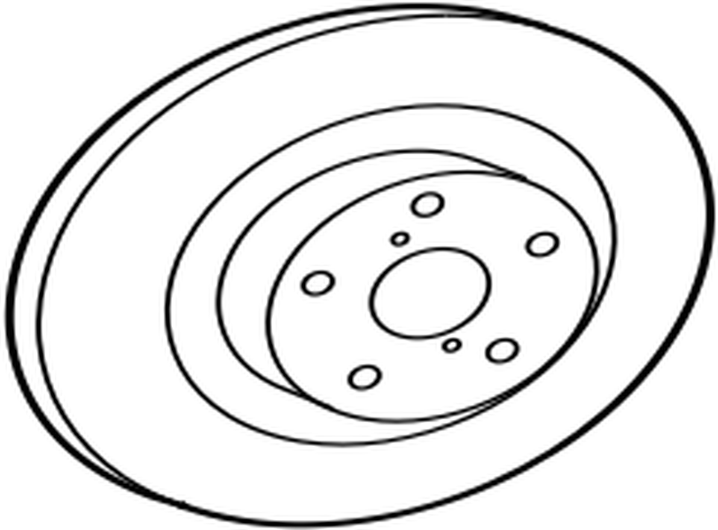 43512-50250 Toyota Disc, front 4351250250, New Genuine OEM Part | eBay