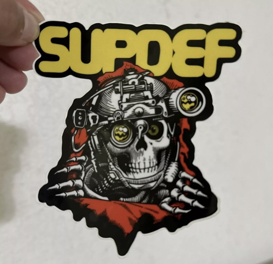 Superior Defense Ripper Sticker - Brand New, Supdef | eBay