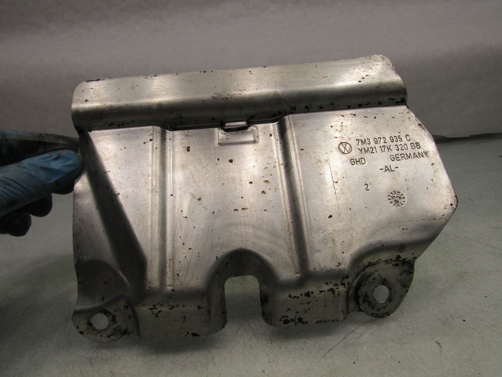 VW Volkswagen Sharan MK1 95-10 1.9 TDi engine bay heat shield ...