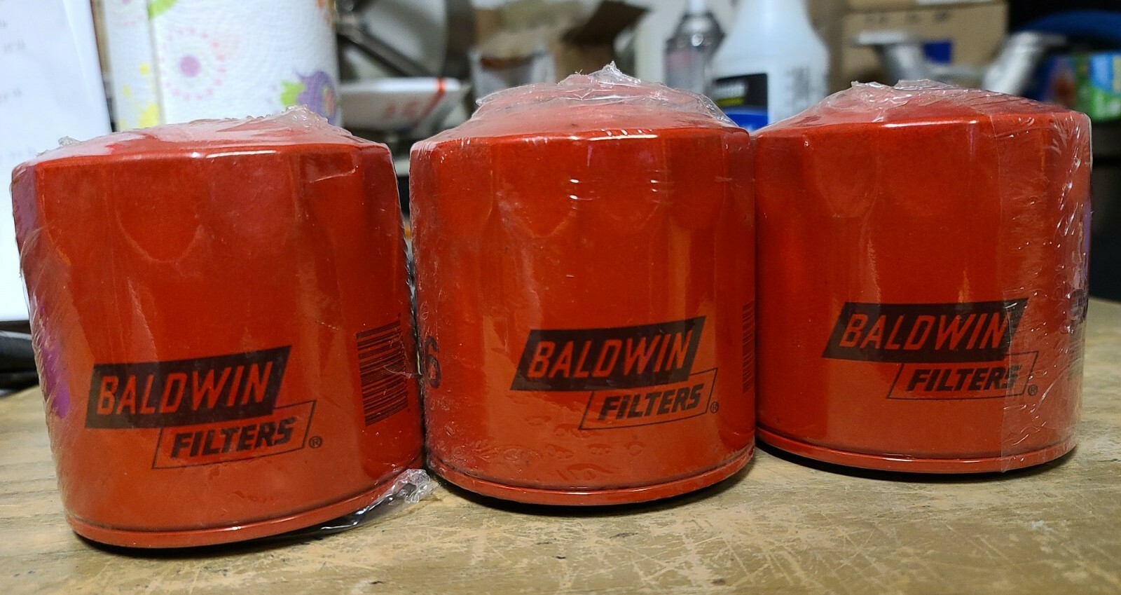(3)Baldwin B296 Engine Oil Filter EB-1124-C5 | eBay