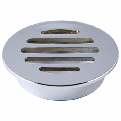 HARBIC 50MM ROUND FLOOR WASTE CHROME GRATE TO SUIT 50MM PVC PIPE | eBay