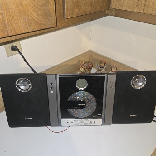 Philips Micro System MC235B CD-R/CD-RW Compatible Stereo No Remote ...