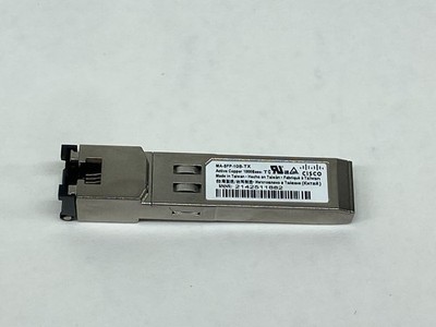 Cisco Meraki MA-SFP-1GB-TX SFP Transceiver Module 810979011903| eBay