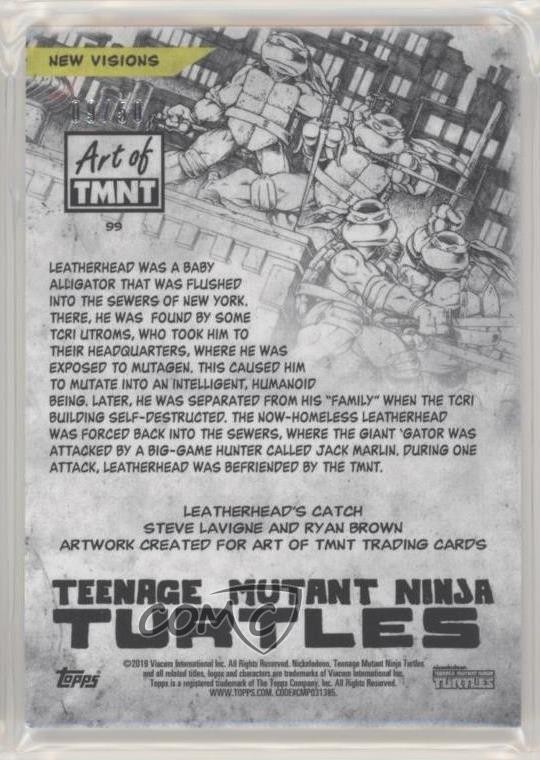 2019 The Art of TMNT (Teenage Mutant Ninja Turtles) Purple /50 Steve ...