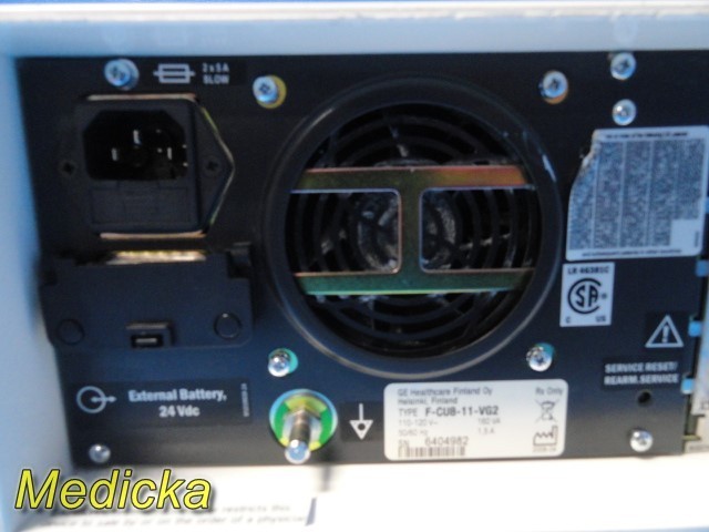 GE Healthcare F-CU8-11-VG2 Module Rack W/ 2x M1024982 Dummy Modules ...