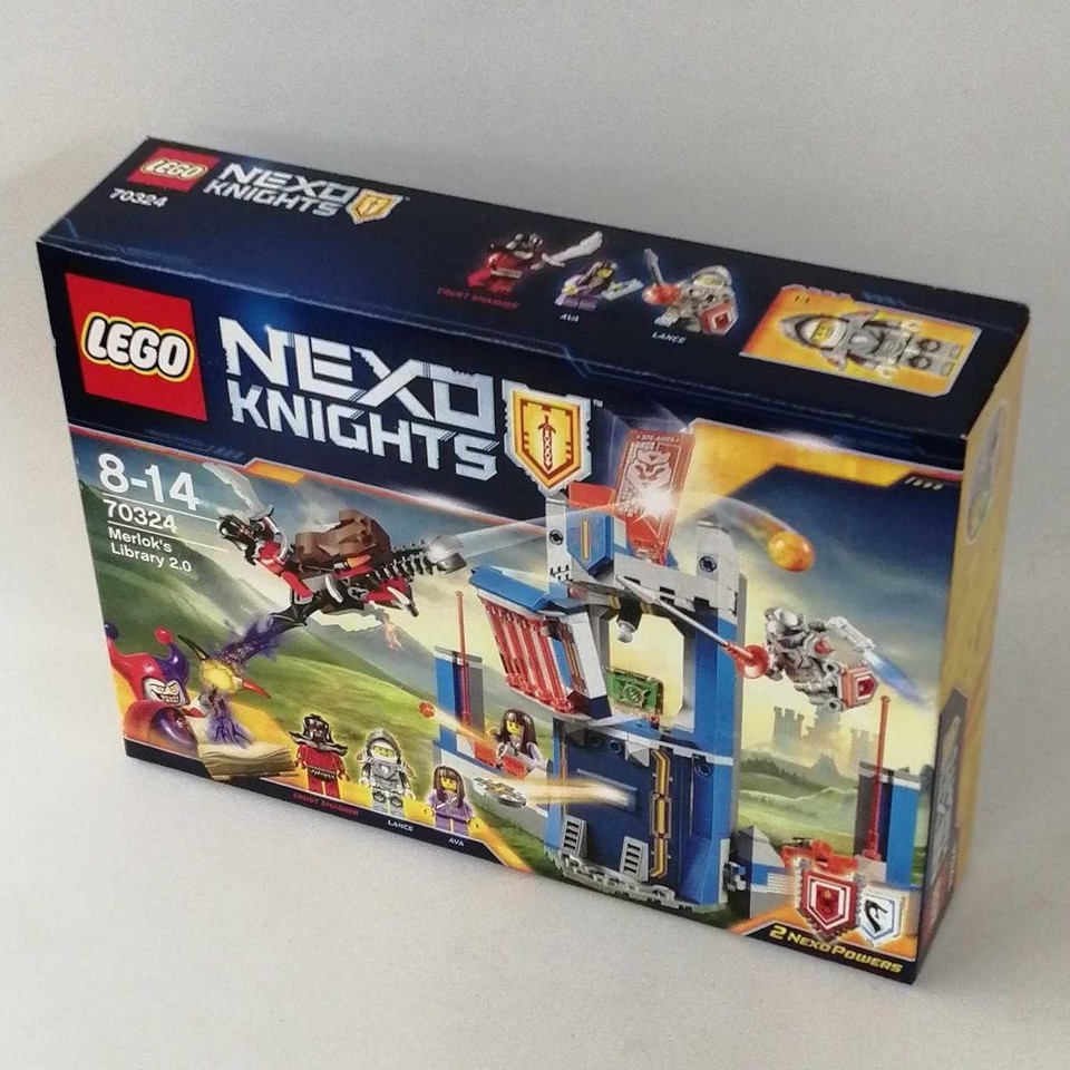 LEGO 70324 MERLOKS LIBRARY 2.0 NEXO KNIGHTS h10_1103 | eBay