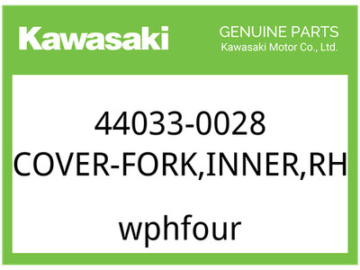 Kawasaki OEM Part 44033-0028 COVER-FORK,INNER,RH | eBay