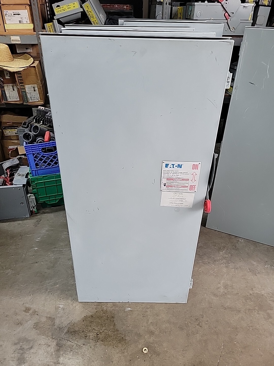 Eaton DH366FRK Fusible Disconnect Safety Switch 600A 600V 3P NEMA 3R ...