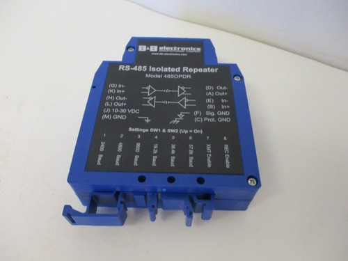 B&B ELECTRONICS RS-485 ISOLATED REPEATER MODEL 485OPDR NEW | eBay
