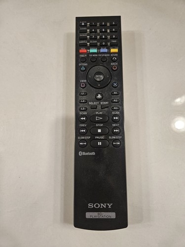 Genuine Sony BD / Playstation PS3 Remote Control Model CECHZR1U DVD CD ...