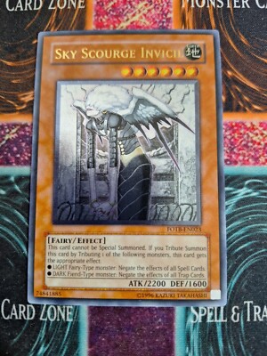 Yu-Gi-Oh! TCG Sky Scourge Invicil FOTB-EN023 Ultimate Rare Unlimited ...