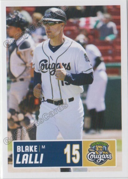 2018 Kane County Cougars Blake Lalli MGR Arizona Diamondbacks | eBay
