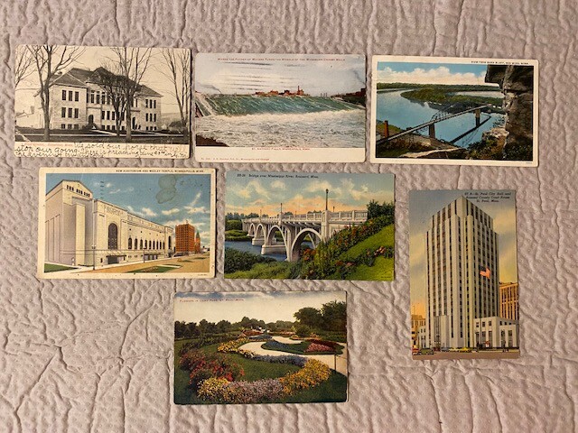 1907 - 1945 Minnesota Postcards Lot of 7 Posted and Unposted | eBay
