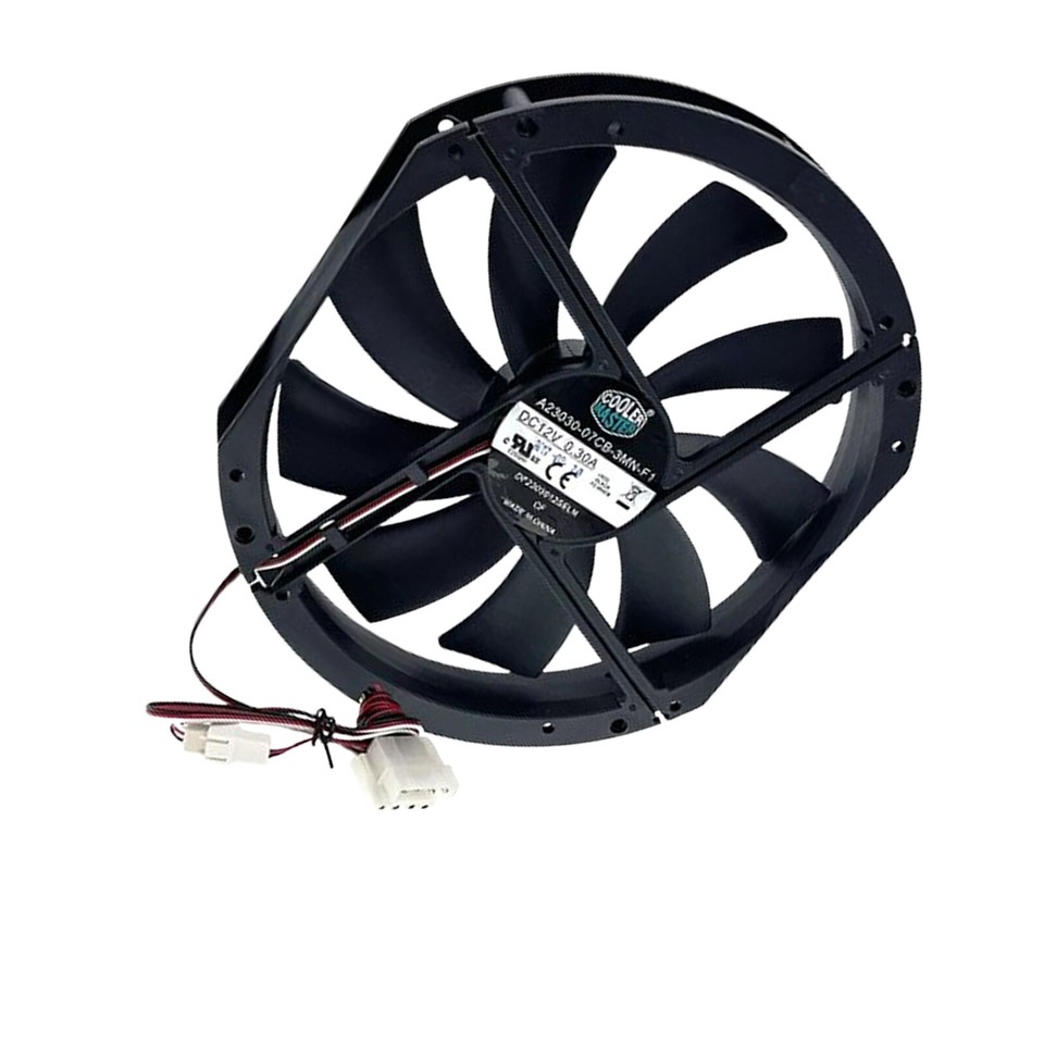 New Large Size Air Flow Computer Case Fan,230mm 23cm 12V Mute Low Noise ...
