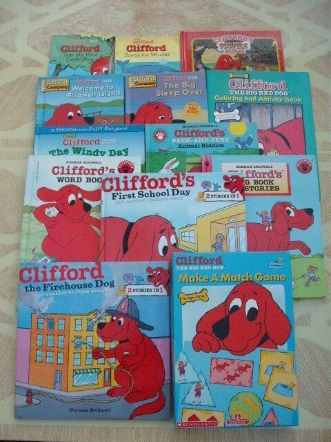 Cliffords First School Day Coloring Pages