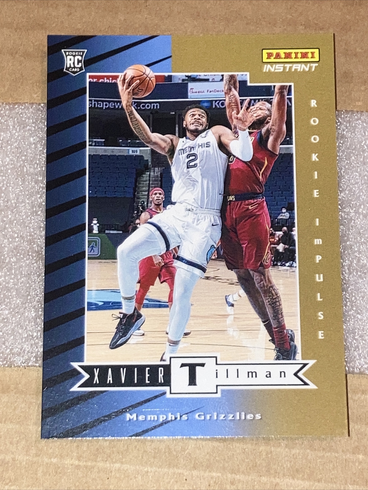 2020-21 PANINI INSTANT ROOKIE IMPULSE #RI-35 XAVIER TILLMAN PR-1740 RC ...