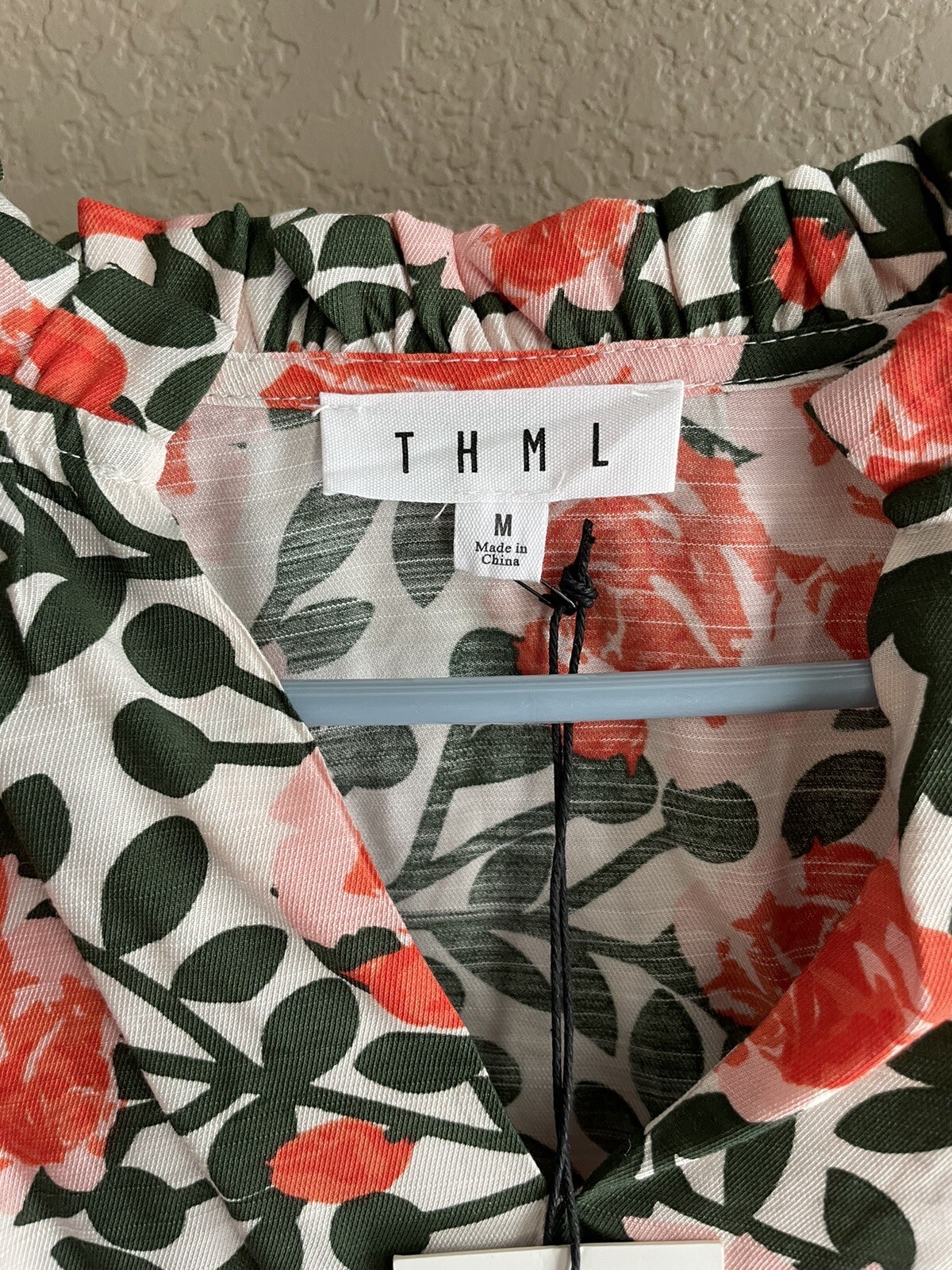 THML Floral Blouse Size M | eBay