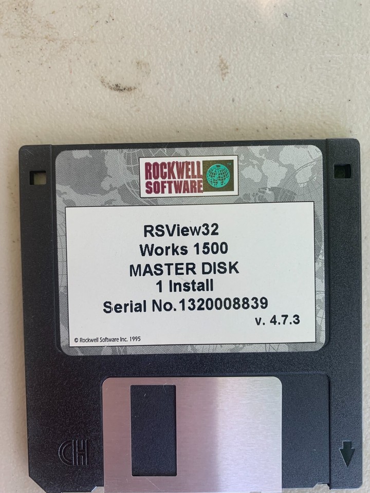 AB Rockwell Automation 93012SE2303 RSView32 Works 1500 | eBay