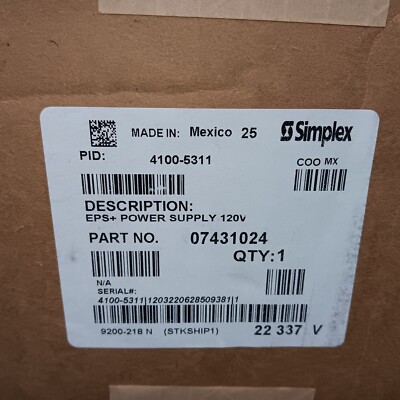 Fire Alarms - 3 Simplex