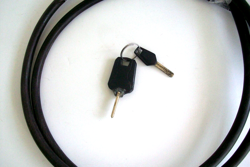 ONGUARD (5530) 6' High Security 12mm Bicycle Cable Lock w/2 Keys | eBay