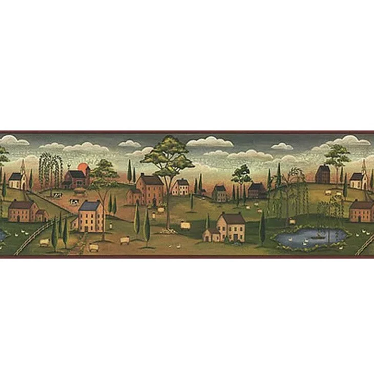 Folk Art Wall Borders