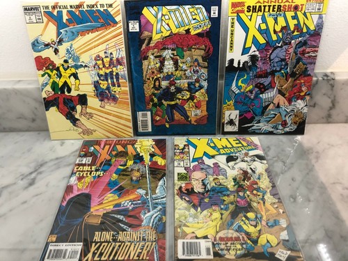 Lot of 5 X-MEN RANDOM COMIC BOOKS PLEASE SEE PICS FOR DETAILS Marvel ...
