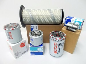 Filter Kit for Ransomes Highway 213 Air Oil Fuel Hyd with Kubota D1105 ...