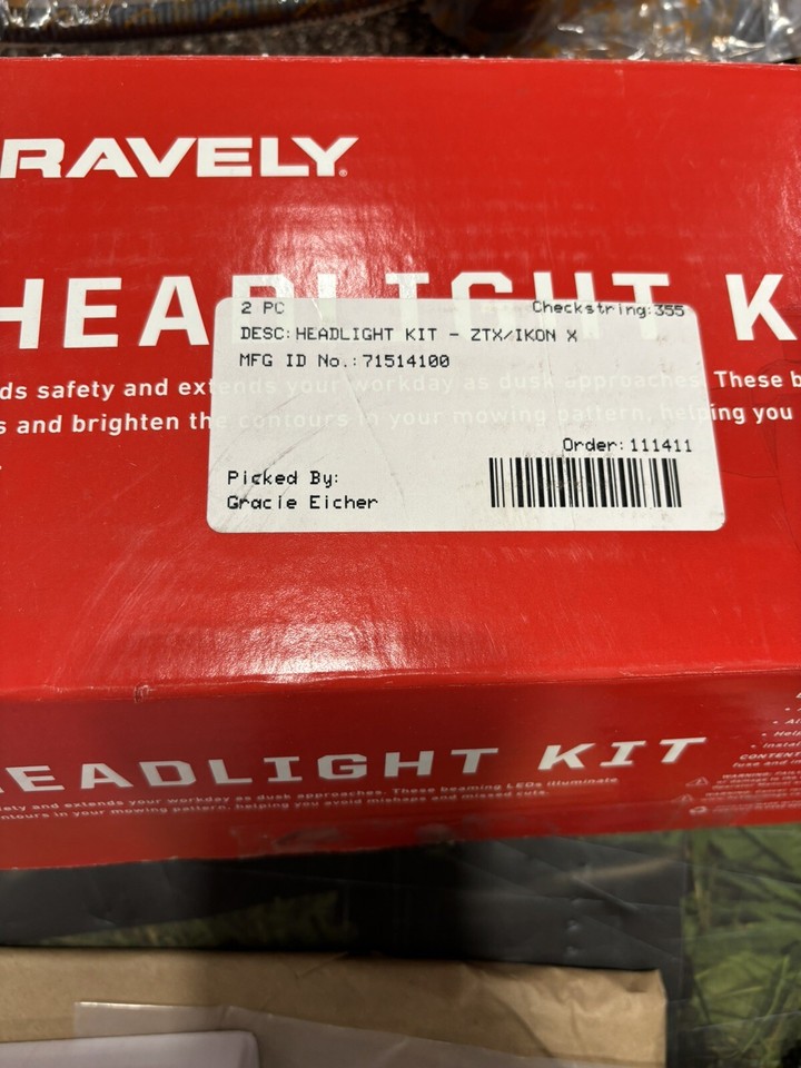 Genuine OEM GRAVELY ARIENS Headlight Kit 71514100 | eBay