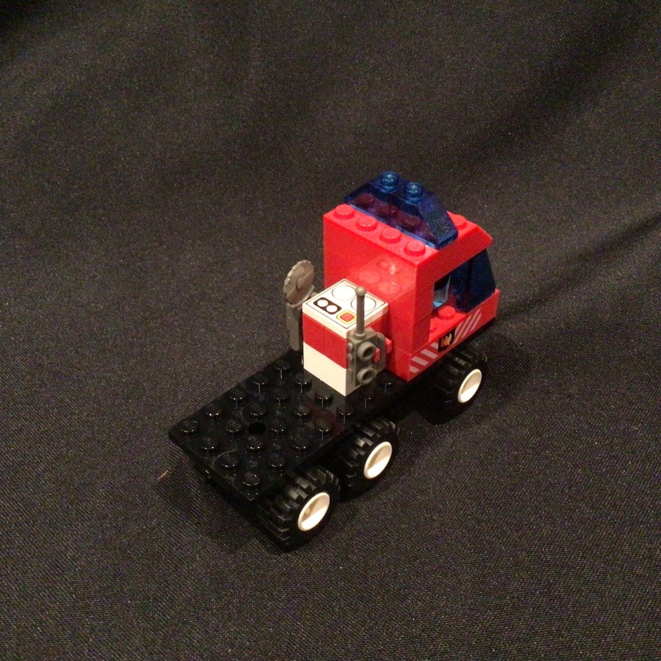 Lego Town City Set 6477 Firefighters Lift Truck 100% Complete! NO BOX ...