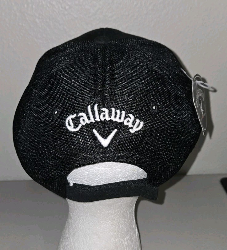 New with Tag White Raised Embroidery Callaway KPMG Golf Ball Cap Hat | eBay