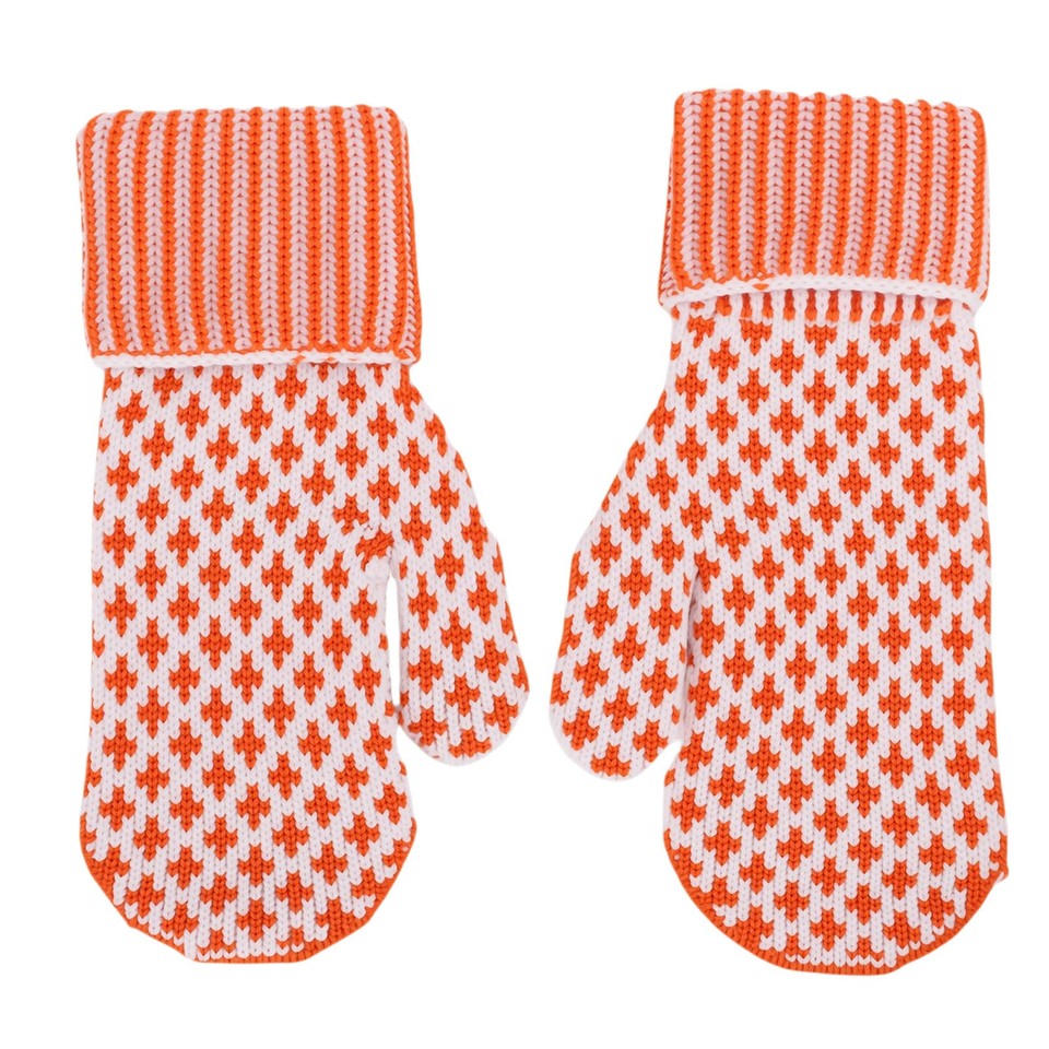 1 Pair Middle Finger Pattern Mittens Attitude Warm Soft Cozy | eBay UK