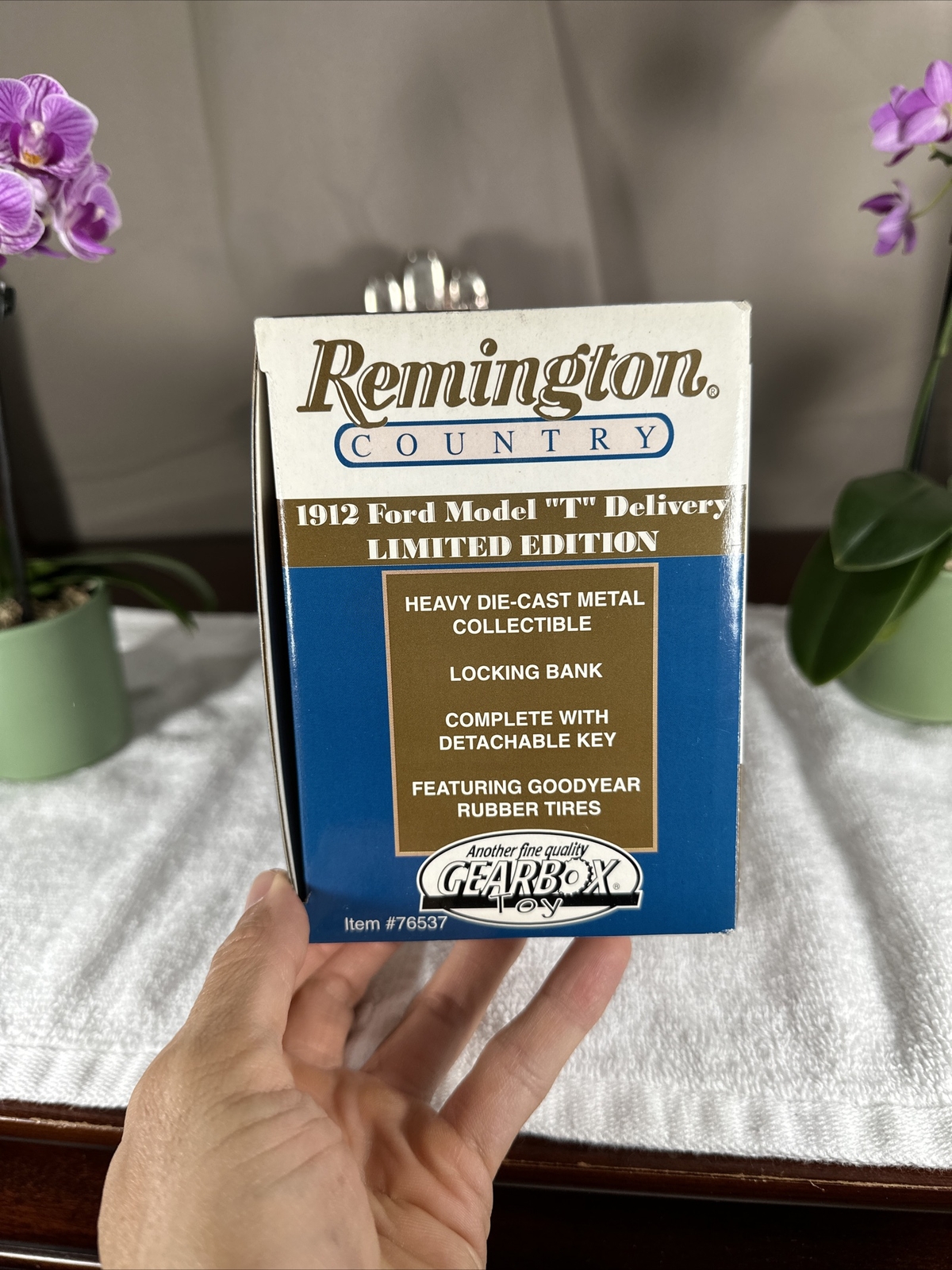 NIB Remington Good Year Ford Model T Car Truck Coin Bank RARE KB Toys Brand NEW | eBay