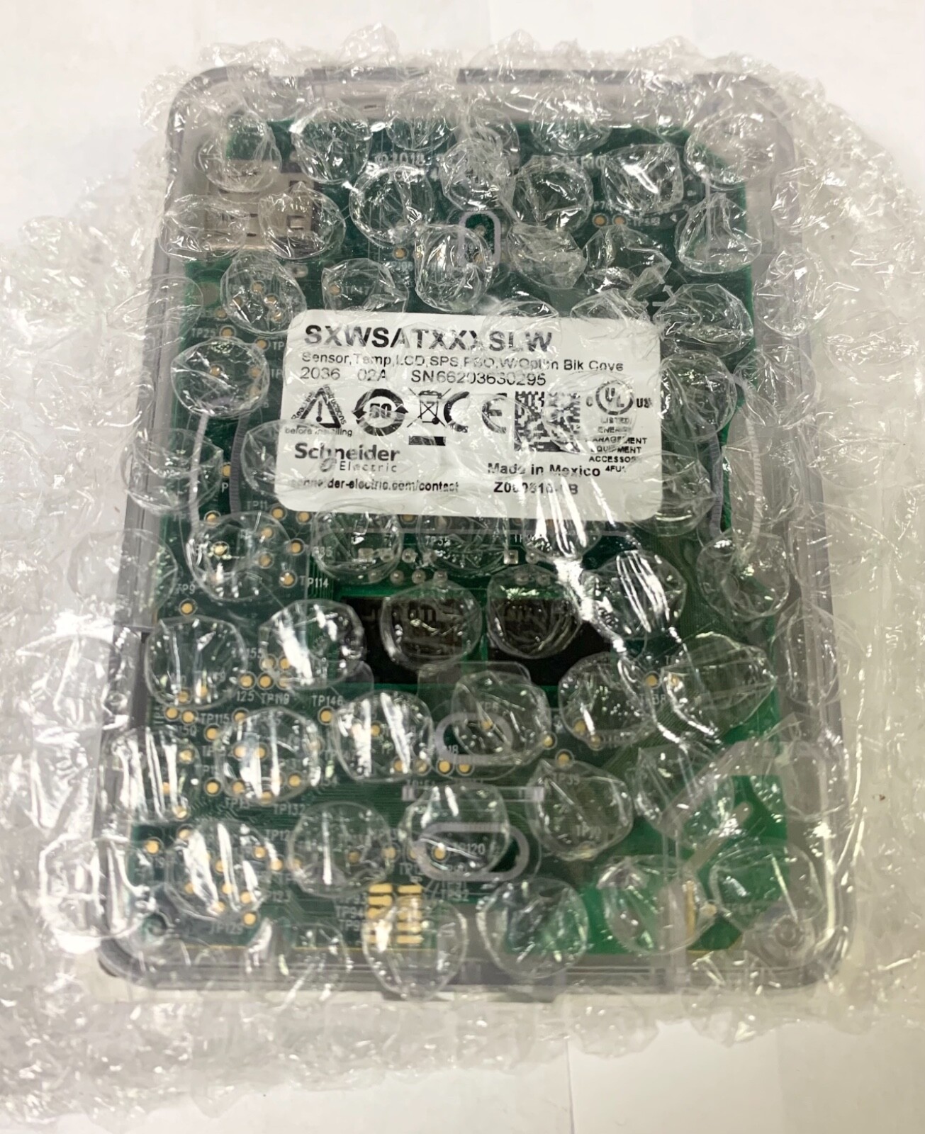 SCHNEIDER ELECTRIC SXWSATXXXSLW Temperature Sensor LCD SPS PBO Smartx ...