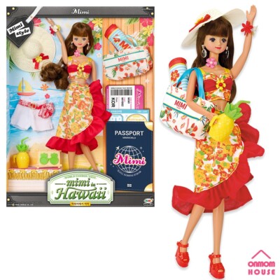 Mimi World Fashion Tour Series - MIMI IN HAWAII Toy Korean Maron Doll ...